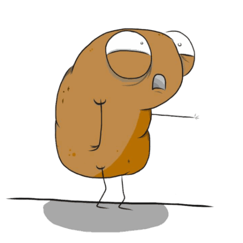 FEAR AND LOATHING POTATO PAINTING - Wartooth Designs