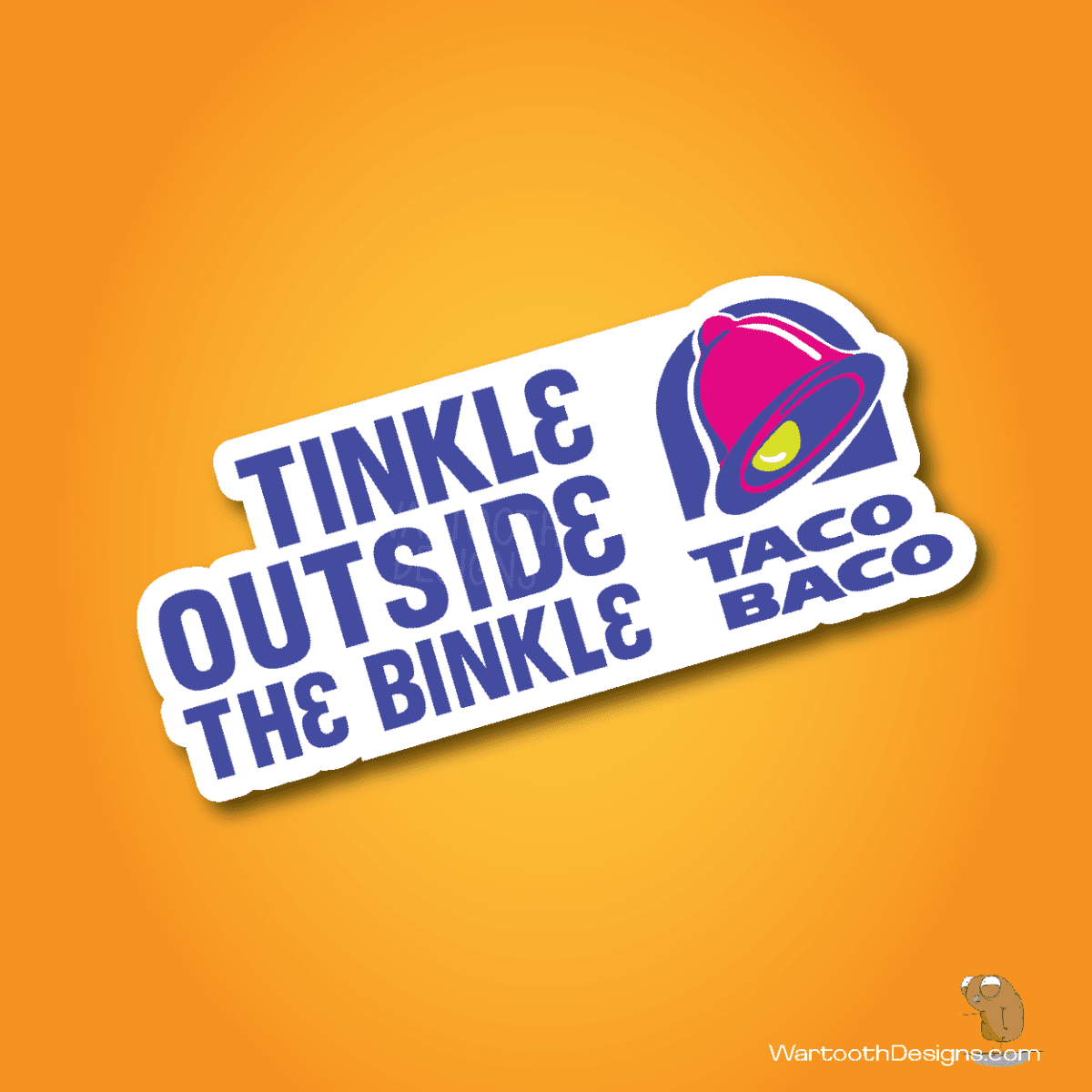 Taco Baco (Sticker or Magnet) - Wartooth Designs