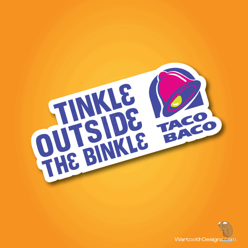 Taco Baco (Sticker or Magnet) - Wartooth Designs