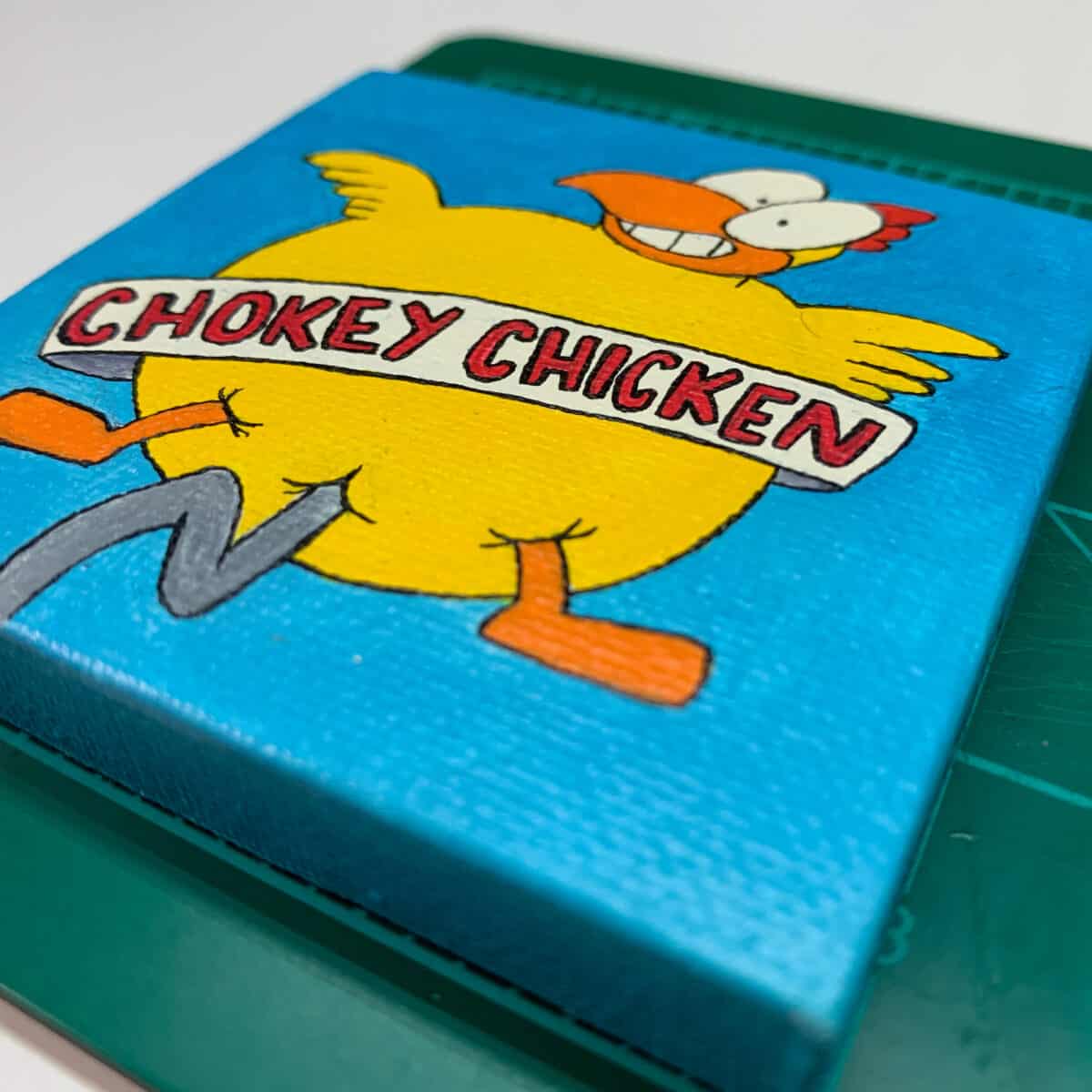 Rocko's Modern Life - Chokey Chicken Painting - Wartooth Designs